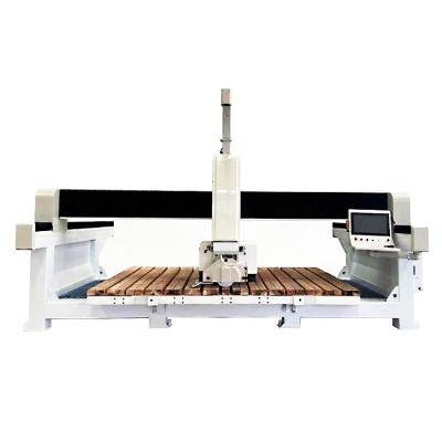 China ZEUS 4+3 Stone Cutting Machine for Granite Marble with Core Components Motor and PLC 380V 15kW Max Cutting Length 3200x2000mm for sale