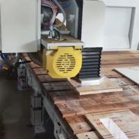 China ZEUS 4 Axis Stone CNC Bridge Cutting & Chamfering Machine with Bearing & Gearbox 15KW+7.5KW Power 1 Year Warranty for sale