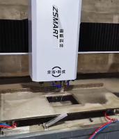 China ZEUS Automatic Stone Grinding Equipment Flexible Manufacturing 1600mm Width Custom Jiemeikang Servo Motor 220v/380v 3000mm Max for sale