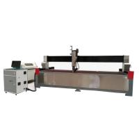 China ZEUS Five Axis Waterjet Stone CNC Engraving/Cutting Machine Core Components Engine Motor Gear Pump PLC High Safety 3800mm Max for sale