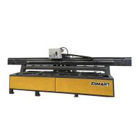 China ZEUS 45 Degree Chamfering Stone Cutting Machine 3200mm Max Length 7.5+3kw Power High Safety PLC Controlled Engine Gearbox Pump for sale