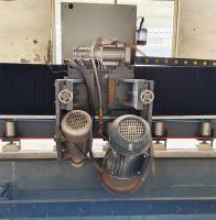 China ZEUS 45 Degree Chamfering Stone Cutting Machine with Pump Core Engine Gear Bearing PLC Gearbox 7.5kw+3kw Power for sale