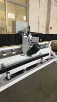 China ZEUS 45 Degree Chamfering Saw PLC Machine One Cutting One Edging Grinding Polishing Engine Motor Pump Bearing Gearbox Stone for sale