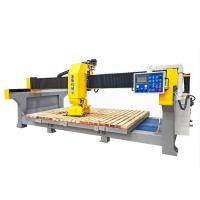 China 3 Axis 15 kW CNC Bridge Cutting Machine for Granite with Motor Customizable Stone Cutting 1500mm Max Cutting Length for sale