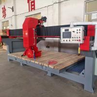 China ZEUS 3-Axis Bridge Stone Cutting Machine for Granite/Marble/Quartz/Porcelain 15kW CNC Motor Pump Included Customizable 220V/380V for sale