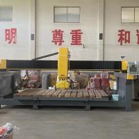 China ZEUS 3 Axis Bridge Cutting Machine Granite Marble High-accuracy 15kW Engine Pump Motor CNC PLC Stone Saw Customized 380V/220V for sale