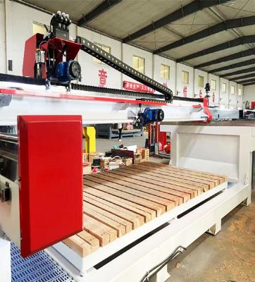 China 3 Axis 15 kW Bridge Cutting Machine for Granite Customizable CNC with Motor and Maximum Cutting Length Stone Machinery for sale