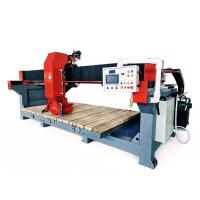 China 3 Axis 15 kW Bridge Cutting Machine for Granite with Motor Customizable CNC Stone Cutting Machine Maximum Cutting Length 1500mm for sale