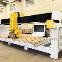 China 5 Axis 15 kW Bridge Cutting Machine for Granite Customizable CNC with Motor Max Cutting Length 1500mm Stone Machinery for sale