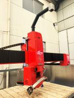 China 5 Axis Stone CNC Bridge Cutting Machine Bearing Engine Motor Gear Pump PLC Gearbox 200mm Thickness 15KW Power 1 Year Warranty for sale