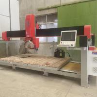 China ZEUS 5+1 5 Axis Bridge Cutting Machine for Marble & Granite 15kw High Precision CNC  Stone Cutting Customizable 380V/220V for sale