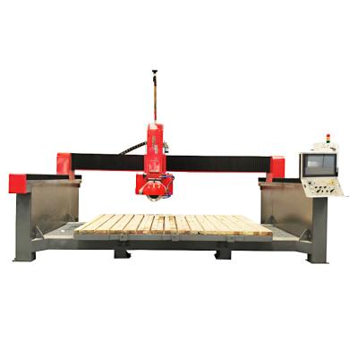 China ZEUS 5 Axis 15 kW Bridge Cutting Machine for Granite with Motor Customizable CNC Max Cutting Length 1200mm 380V/220V for sale