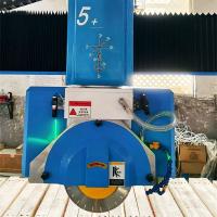 China ZEUS 5+1 5 Axis Bridge Stone Cutting Machine Marble Granite CNC Machinery Saw Motor Engine Gearbox Pump Bearing Customizable for sale