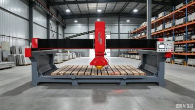 China 3 AXIS 15 KW BRIDGE STONE CUTTING MACHINE GRANITE marble quartz porcelain sintered CUSTOMIZABLE CNC CUTTER 3200*2000MM 220V/380V STRAIGHT CUT 45 DEGREE CHAMFER 85 DEGREE TILT plc SYSTEM OPERATE EASY for sale