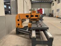 China Hand Cranked Saw 11kw 3000*1000mm Supports main functions such as 45 degree chamfering and straight cutting for sale