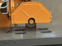 China Heavy Duty Chamfer Saw Featuring 11KW Main Motor Power and 350 to 400mm Blade Size Designed for Precise 45 Degree Chamfer Cutting Applications for sale
