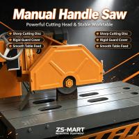China Powerful Chamfer Saw with 11KW Motor and Blade Size Range from 350 to 400 Millimeters Designed for Precise Chamfer Cutting for sale