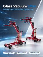 China Glass Suction Cart, 8 pcs suction cups,load 600kg,battery 48v,electric,weight 380kg for sale