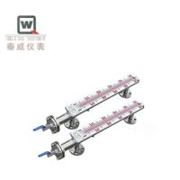 China Pressure 2.5MPa Magnetic Flap Level Gauge 300mm-15000mm Range for sale