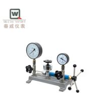China Oil Pressure Calibration Bench 6MPa -80Kpa Vacuum Gauge Calibrator for sale