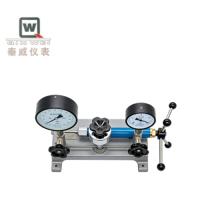 China Oil Pressure Calibration Bench 6MPa -80Kpa Vacuum Gauge Calibrator for sale