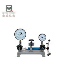 China Oil Pressure Calibration Bench 6MPa -80Kpa Vacuum Gauge Calibrator for sale