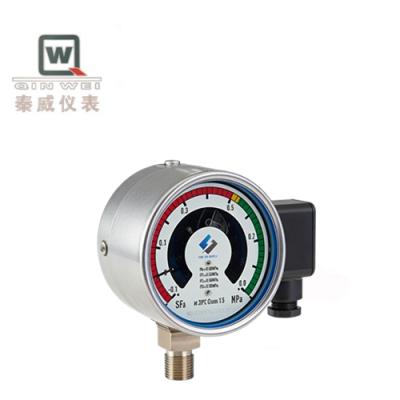 China Compact SF6 Gas Density Relay , Stainless steel SF6 Gas Density Monitor for sale