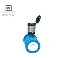 China Battery Powered Electromagnetic Flow Meter Low Power Consumption for sale