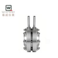 China Circular Orifice Plate Flowmeter Simple Structure For Sediment / Bubbles for sale