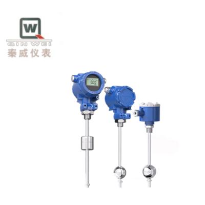 China Vertical Mounting Magnetic Float Ball Level Gauge  for Industrial Tanks for sale