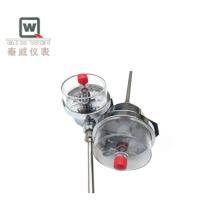 China Electric Contact Bimetallic Thermometer 2.5inch Mechanical Display for sale