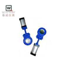 China Power Plant Pneumatic Gate Valve Wear Resistant Slag Discharge for sale