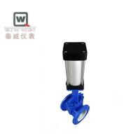 China Power Plant Pneumatic Gate Valve Wear Resistant Slag Discharge for sale