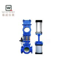 China Power Plants Pneumatic Gate Valve Wear Resistant Slag Discharge Corrosion Resistant for sale