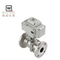 China High Temperature Steam Electric Ball Valve Regulating Shut Off for sale