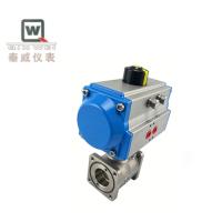China Aluminum Alloy / Stainless Steel Pneumatic On Off Valve , Chemical Industrial Control Valve for sale