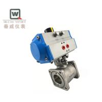 China Aluminum Alloy / Stainless Steel Pneumatic On Off Valve , Chemical Industrial Control Valve for sale