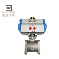 China Aluminum Alloy / Stainless Steel Pneumatic On Off Valve , Chemical Industrial Control Valve for sale