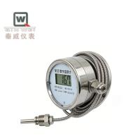 China Digital Direct Reading Pressure Type Thermometer Flexible Installation for sale