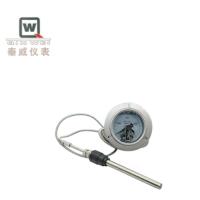 China 4inch Bimetal Liquid Pressure Thermometer  For Process Industry for sale