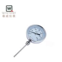 China Radial Bimetallic Thermometer 4inch Coil Dial Easy Reading Scale for sale