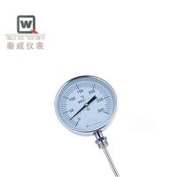 China Radial Bimetallic Thermometer 4inch Coil Dial Easy Reading Scale for sale