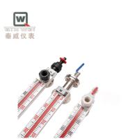 China Bottom Mounted Magnetic Liquid Level Gauge 24VDC 220VAC Flap Type for sale
