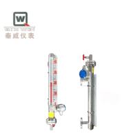 China High Temperature Pressure Magnetic Flap Level Gauge Industrial Tanks for sale