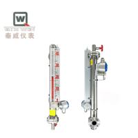 China High Temperature Pressure Magnetic Flap Level Gauge Industrial Tanks for sale