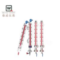 China Stainless Steel Magnetic Float Type Level Gauge Hygienic Flap for sale