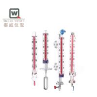 China Stainless Steel Magnetic Float Type Level Gauge Hygienic Flap for sale