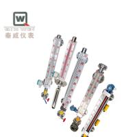 China Vertical Mounting Heavy Oil Large Tank Magnetic Oil Level Gauge Manufacturers for sale