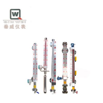 China Vertical Mounting Heavy Oil Large Tank Magnetic Oil Level Gauge Manufacturers for sale