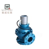 China 24VDC Positive Displacement Flowmeter Stainless Steel Rotary Seal for sale